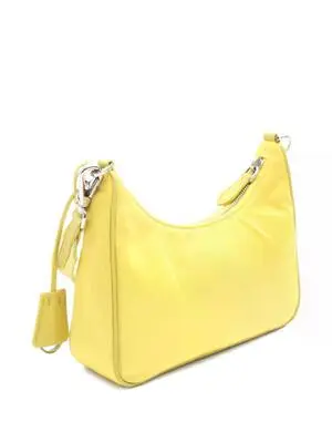 Prada 2005 Re-edition Shoulder Bag - Yellow