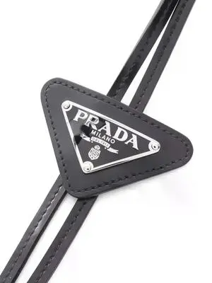 Prada Bolo Leather Tie