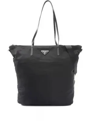 Prada 2010s Zip-fastening Tote Bag