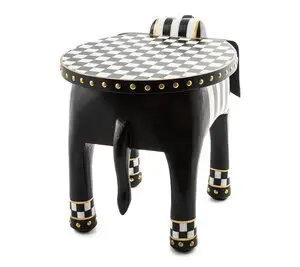 MACKENZIE-CHILDS Elephant Accent Table