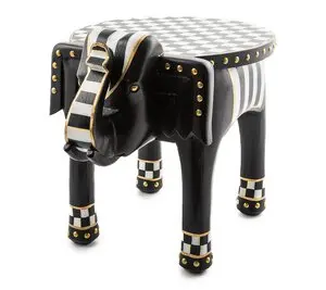 MACKENZIE-CHILDS Elephant Pedestal - One-color