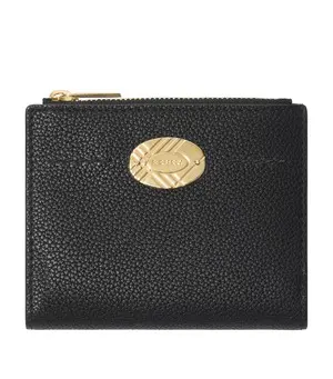 Burberry Leather Cotswolds Bifold Wallet - Black