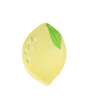 JOLLITY & CO Le Dinner Lemon Paper Dessert Plates, Set Of 8