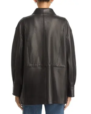 ARMA Maeve Leather Jacket - Black