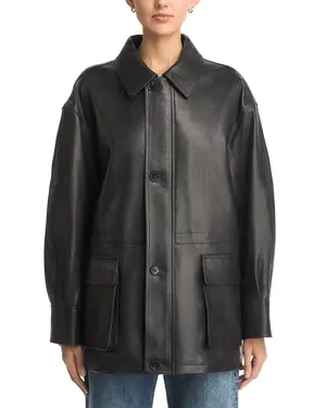 ARMA Maeve Leather Jacket - Black