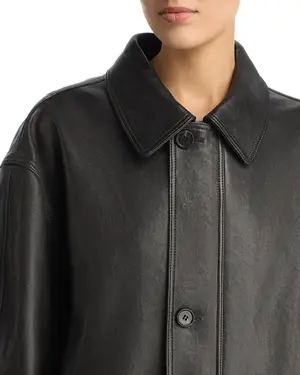 ARMA Maeve Leather Jacket - Black