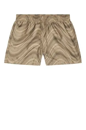 Frescobol Carioca Rio Jacquard Fibra Swim Short - Khaki