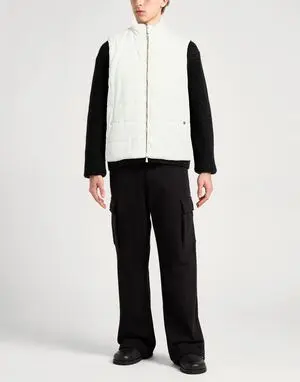 Eleventy Cotton Cashmere Corduroy Vest - White