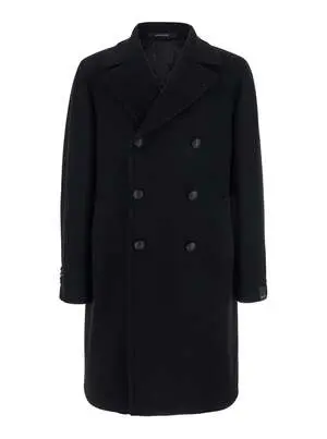 Tagliatore Single Breasted Coats For Men