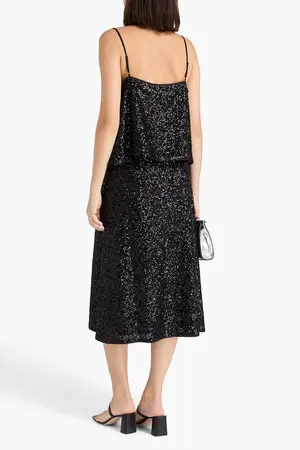 Diane Von Furstenberg Berlin Sequined Tulle Camisole