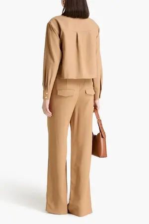 Veronica Beard Colvin Twill Top - Sand