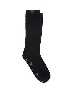 Victoria's Secret Plush Grip Socks - Black