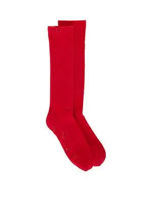 Victoria's Secret Plush Grip Socks - Red