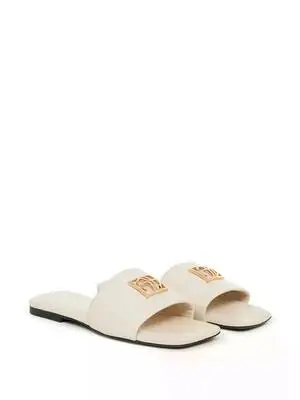 ANINE BING Square-toe Leather Sandals