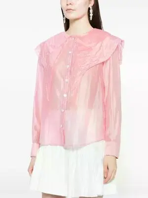 SISTER JANE Embroidered Blouse