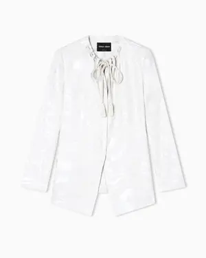 Giorgio Armani Drawstring Outerwear For Women