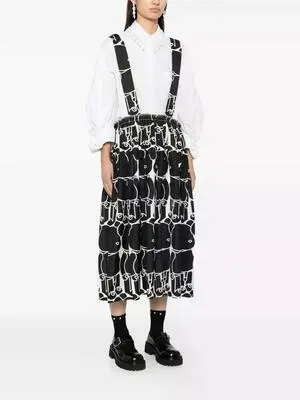 Comme Des Garçons Printed Skirt