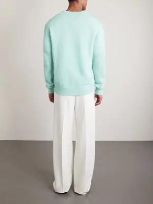 TOM FORD Alpaca-blend Sweater - Blue