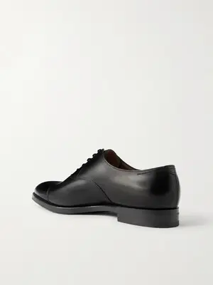 John Lobb City Ii Leather Oxford Shoes