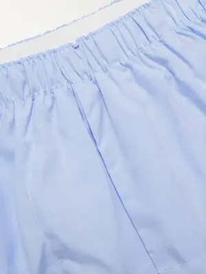 CDLP Tencel™ Lyocell-poplin Boxer Shorts - Blue