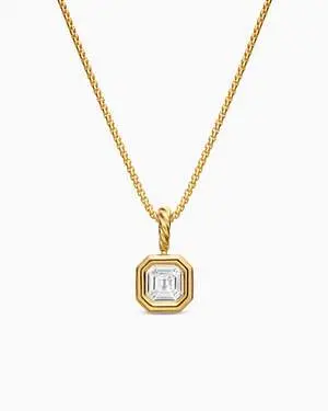 David Yurman Illusion Set Drop Necklace - Diamond