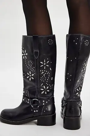 Free People Blaze Embellished Boots