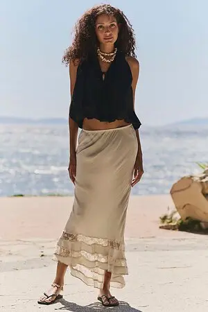 Free People Bubble The Fun Top - Black