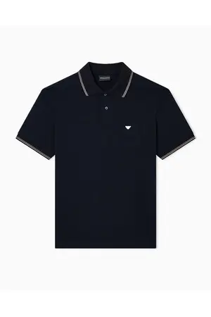 Emporio Armani Stretch Polos For Men