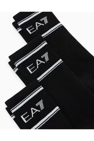 EA7 Dynamic Athlete Crew Socks - Black