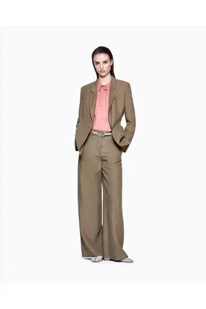 Giorgio Armani Triple Silk Georgette Blouse