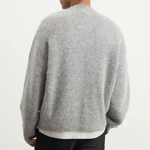 REPRESENT Logo Knit Jumper - Grey