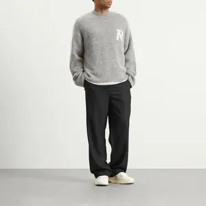 REPRESENT Logo Knit Jumper - Grey