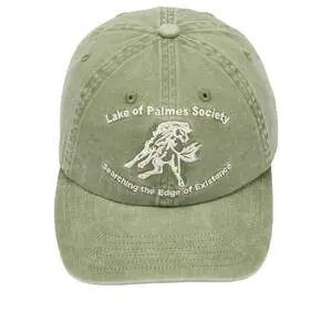 PALMES Lake 6-panel Cap - Dark Green