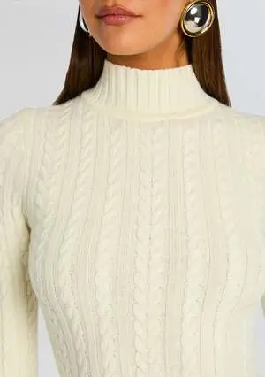 SEROYA Tonya Knit Mini Dress