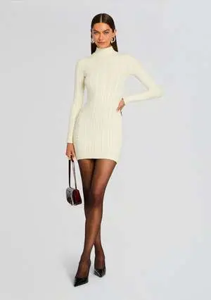 SEROYA Tonya Knit Mini Dress