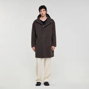 Sandro Military Hooded Parka