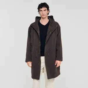 Sandro Military Hooded Parka