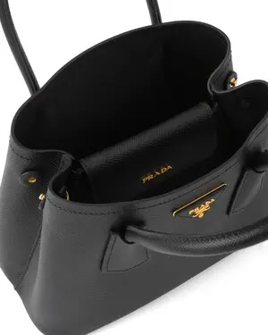 Prada Double Small Saffiano Leather Bag