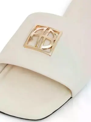 ANINE BING Square-toe Leather Sandals