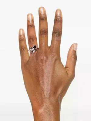 SHAUN LEANE Interlocking Flower Diamond Ring