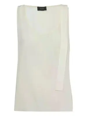 JOSEPH Sleeveless Silk Top