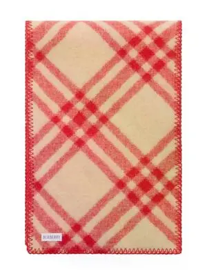 Burberry Check Wool Scarf