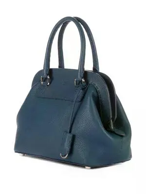 Fendi Adele Leather Tote Bag - Blue
