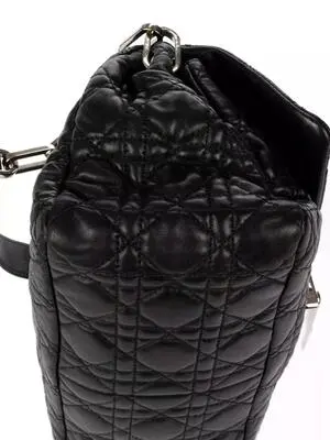 Dior New Lock Cannage Shoulder Bag - Black