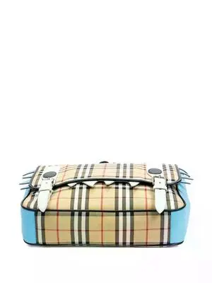 Burberry Check-pattern Satchel