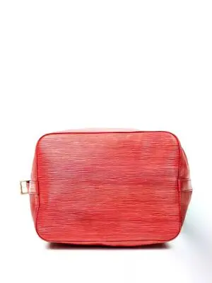 LOUIS VUITTON 1995 Noe Pm Bucket Bag - Red