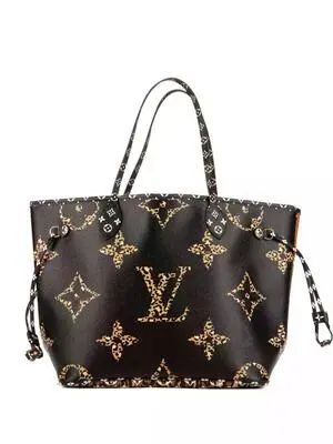 LOUIS VUITTON Monogram Tote Bag - Black