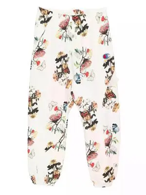 UNDERCOVERISM Floral-print Track Pants - Neutrals