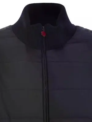 Kiton Quilted Zip-up Bomber Jacket
