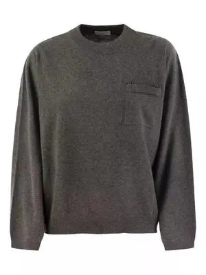 Brunello Cucinelli Pocket-embellished Sweater